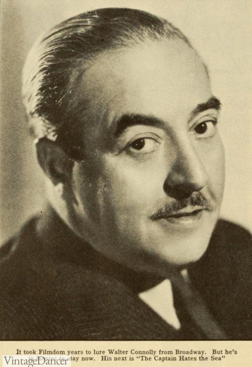 1930s Men's Hairstyles, Mustaches, and Grooming Trends