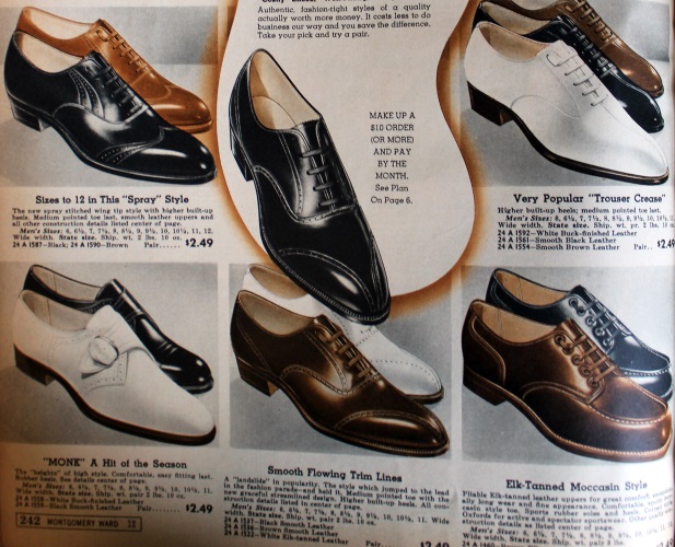 New 1930s Style Mens Shoes