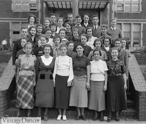 1930s Teenage Girls' Fashion