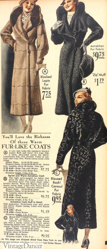 1930s Coats and Jackets History