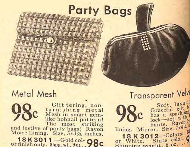 1930s Handbags and Purses History with Pictures