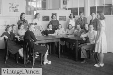 1930s Teenage Girls' Fashion
