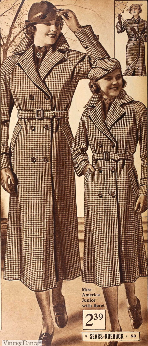 1930s Coats and Jackets History