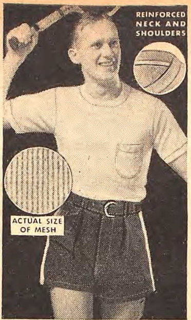 Men's Vintage Gym Clothes 1920s-1950s | Sweatshirts, Shorts, Tops ...