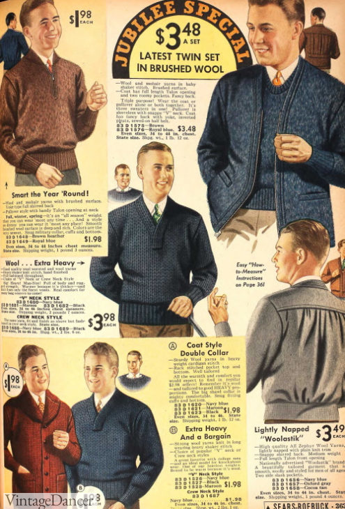 1930s Men's Casual Fashion, Clothing, Outfits