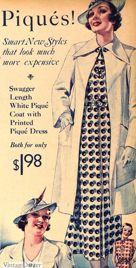 1930s Coats and Jackets History