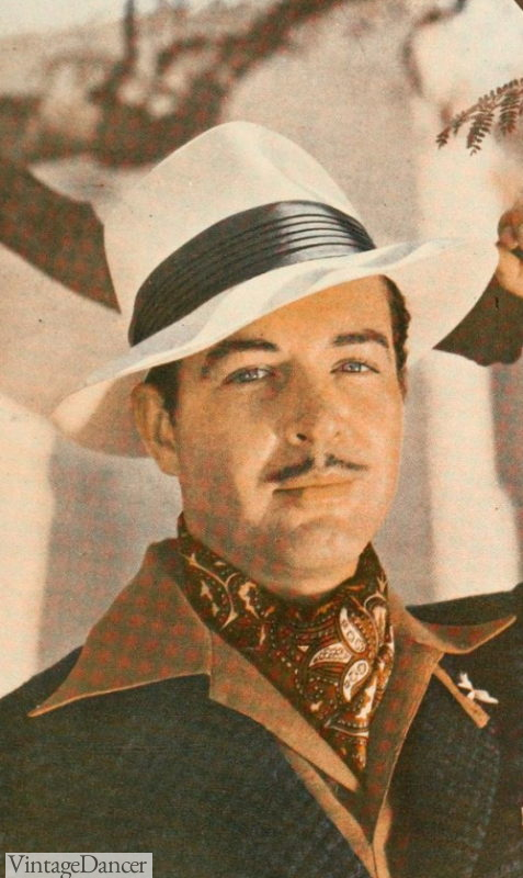 1930s Men's Hat Styles and Fashion History