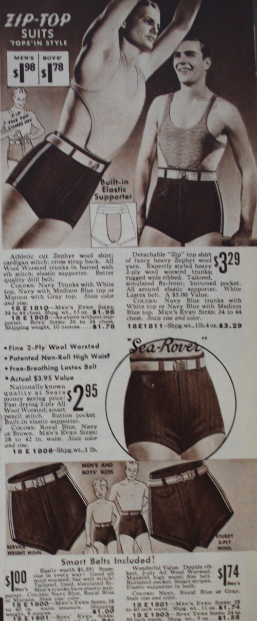 1930s Men's Casual Fashion