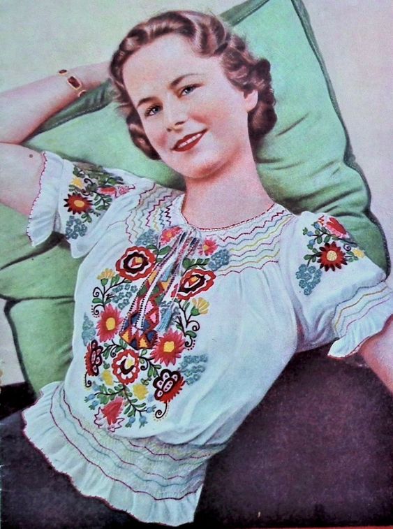 1930s Blouses Tops Shirt Styles History