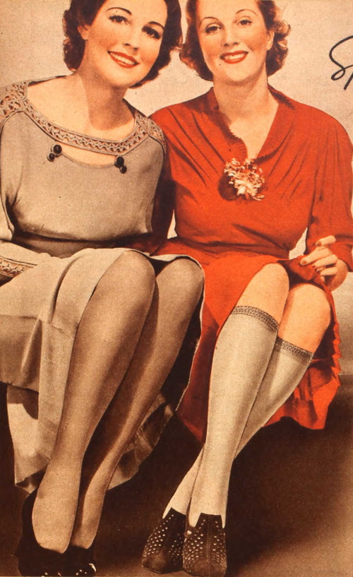 1930s Stockings, Nylons, Tights & Socks