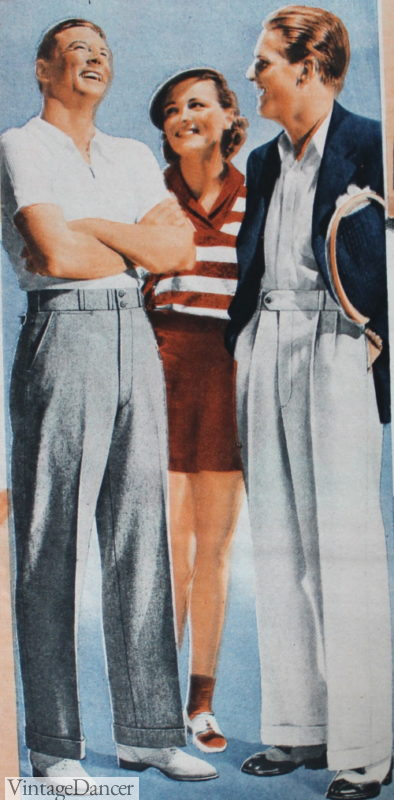 Mens Vintage Boating Outfits, Sailing Clothes