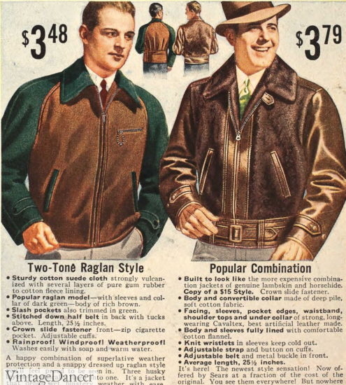 1930s Men's Coat and Jacket Styles