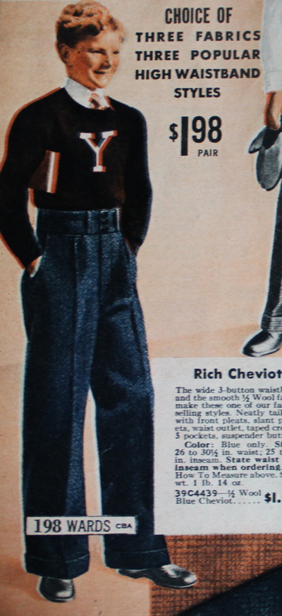 1930s Teenage Boys' Fashion