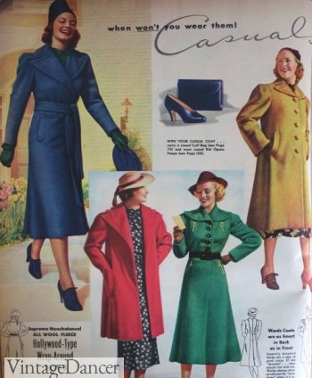 1938 Fashion | Dresses, Coats, Hats, Shoes