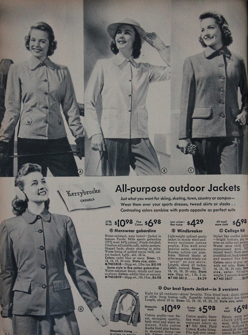 1940s Coats & Jackets Fashion History