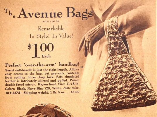 1940s Handbags and Purses History