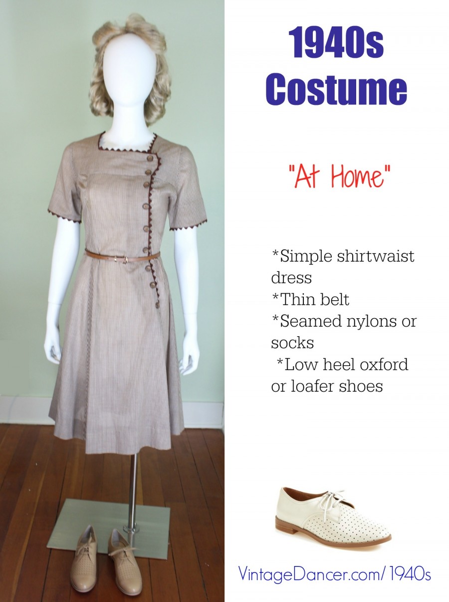 1940s Costume & 40s Outfit Ideas - 16 Women's Looks
