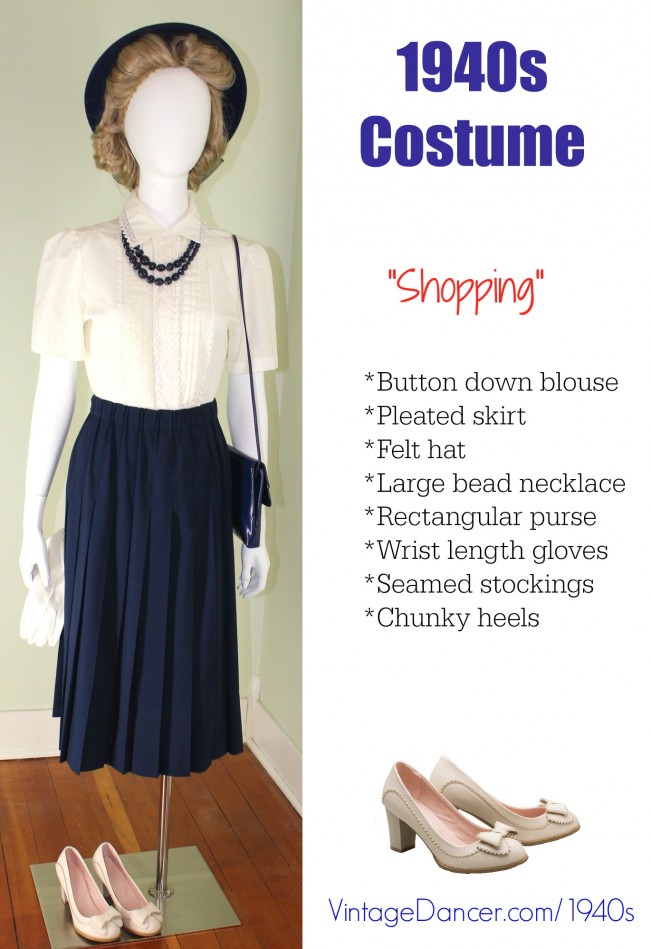 1940s Costume & 40s Outfit Ideas - 16 Women's Looks