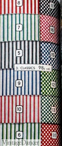 1940s Fabrics and Colors in Fashion