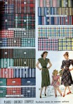 1940s Fabrics and Colors in Fashion