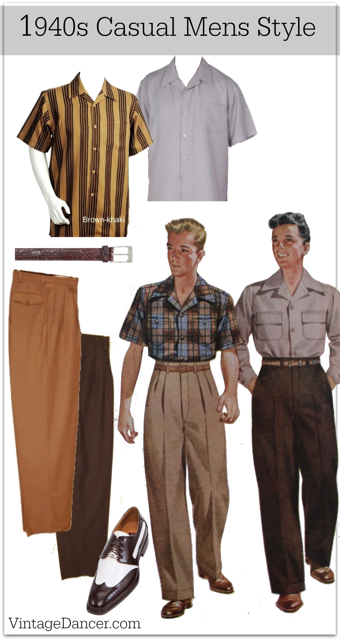 1940s Men s Fashion Trends