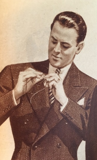 1940s Men's Accessories: Belt, Suspenders, Cuff Links, Jewelry