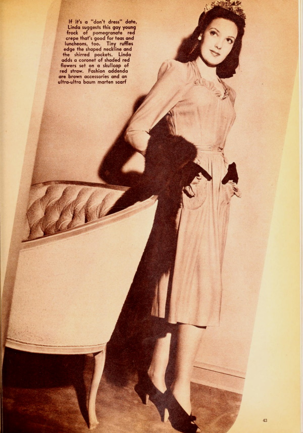 1940s Cocktail Dress, Party Dress History and Guide