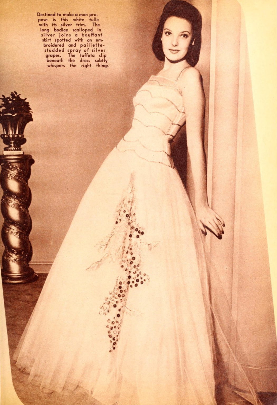 1940s Formal Dresses, Prom Dresses, Cocktail Dresses History