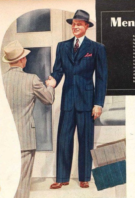 Mens Fashion In The 1940s