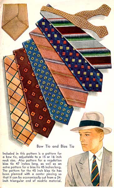 Men's Ties History of the 1920s to 1970s