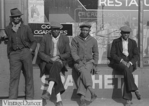1940s Men's Work Clothes, Casual Wear