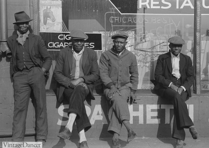 1940s Men's Work Clothes, Casual Wear