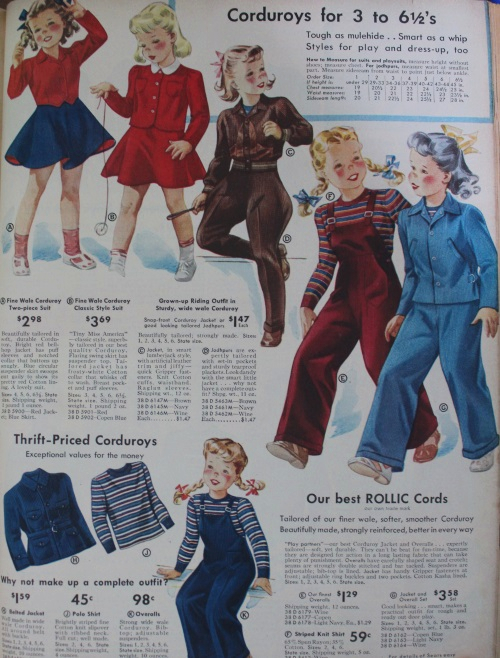 1940s Children's Clothing: Girls, Boys, Baby, Toddler
