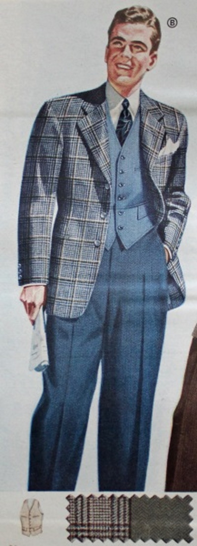 1940s Men’s Fashion Clothing Styles
