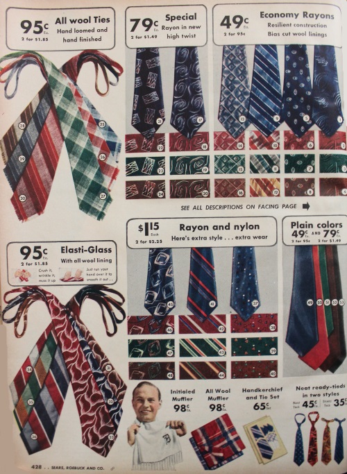 Men's Ties History of the 1920s to 1970s