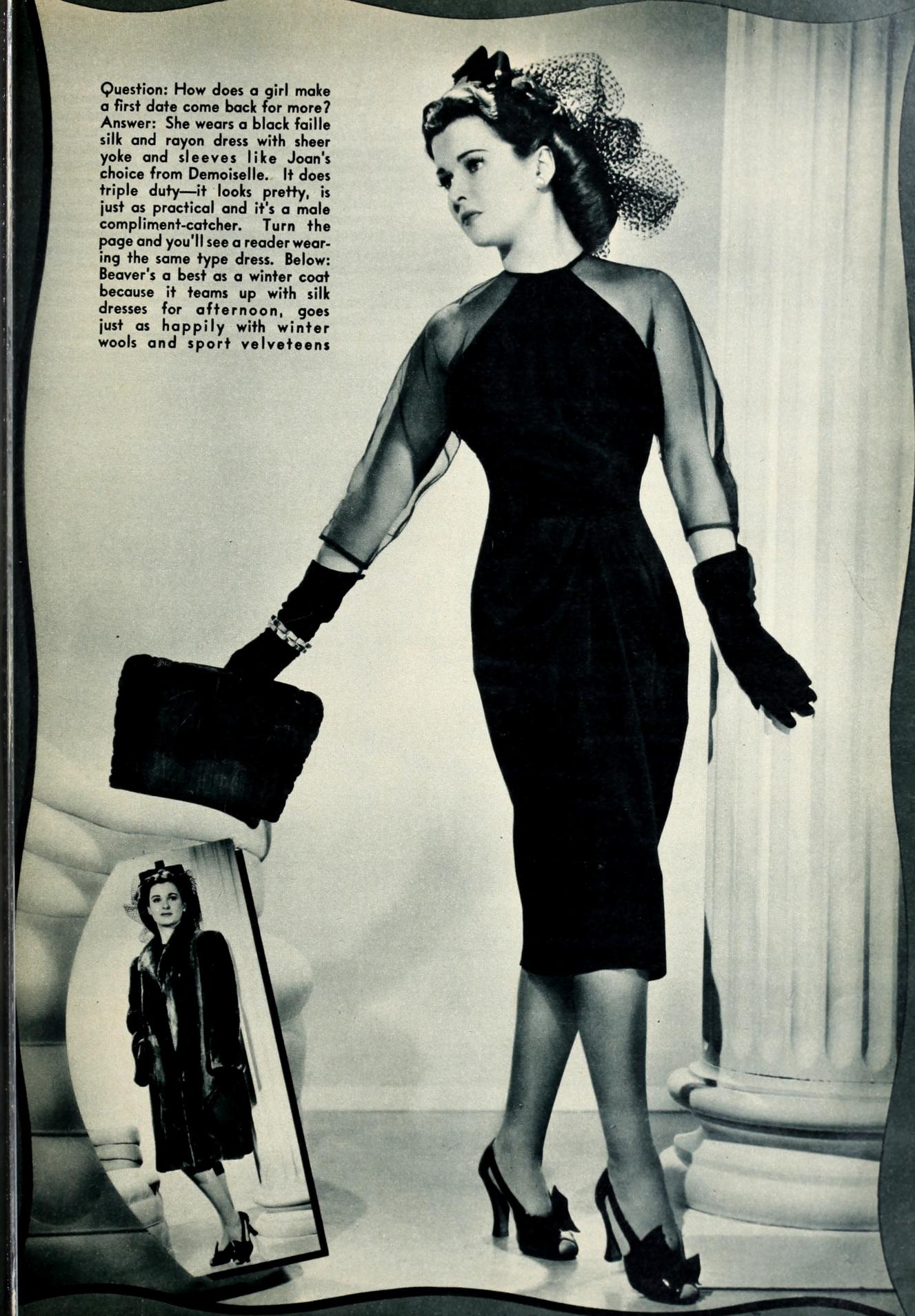 1940s Cocktail Dress, Party Dress History and Guide