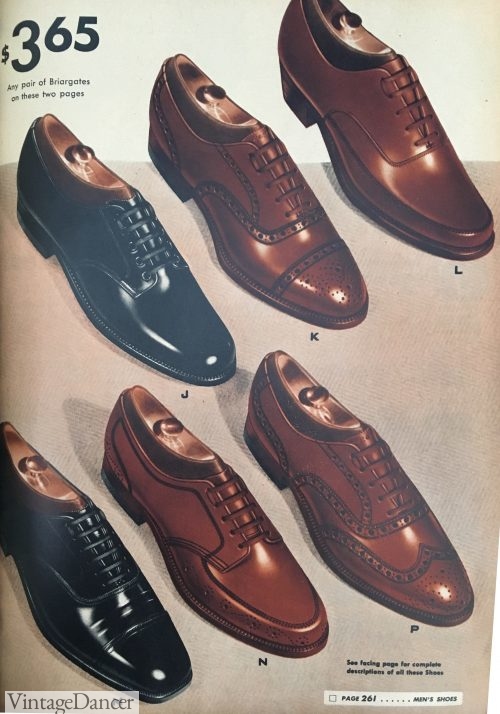 1940s Shoes for Men: History and Buying Guide