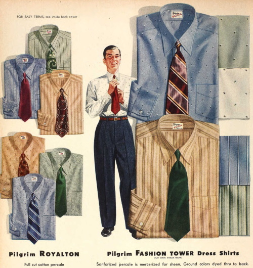 1940s Men’s Fashion Clothing Styles