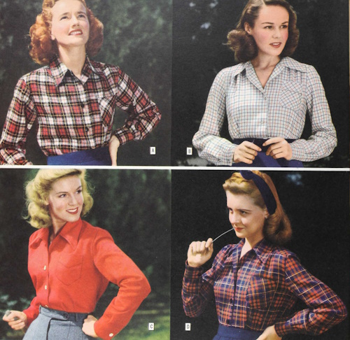 1940s Fall Winter Fashion Casual Outfits