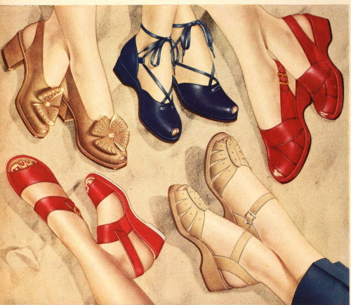 Vintage Sandal History: Retro 1920s to 1970s Sandals