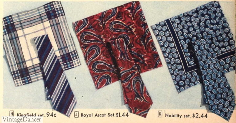 1940s Men's Accessories: Belt, Suspenders, Cuff Links, Jewelry
