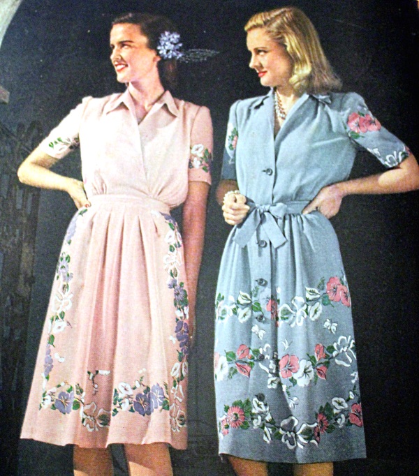 Vintage 1940s Dress Styles: Classic 40s Dresses
