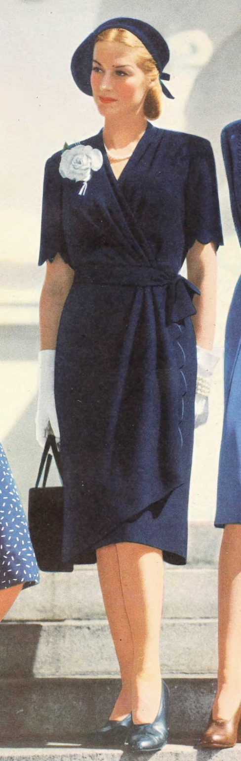 Vintage 1940s Dress Styles: Classic 40s Dresses