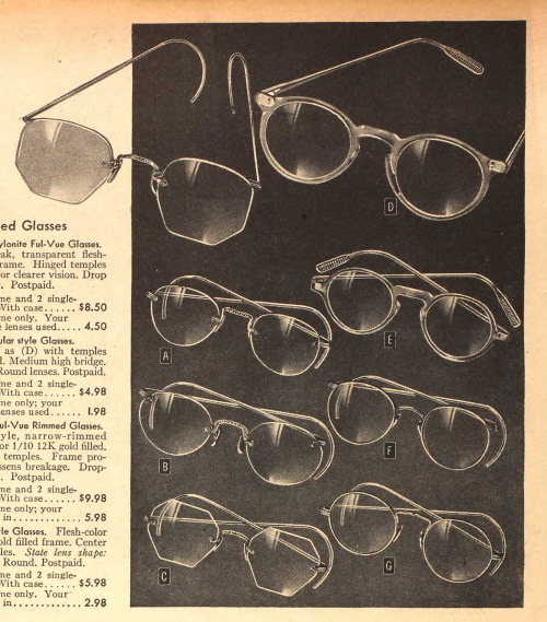 1940s Sunglasses, Glasses & Eyeglasses History