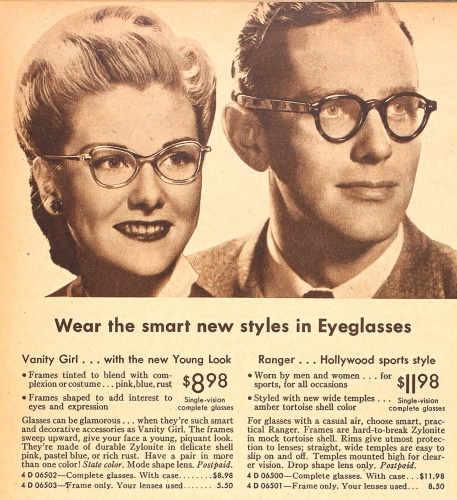 1940s Sunglasses, Glasses & Eyeglasses History