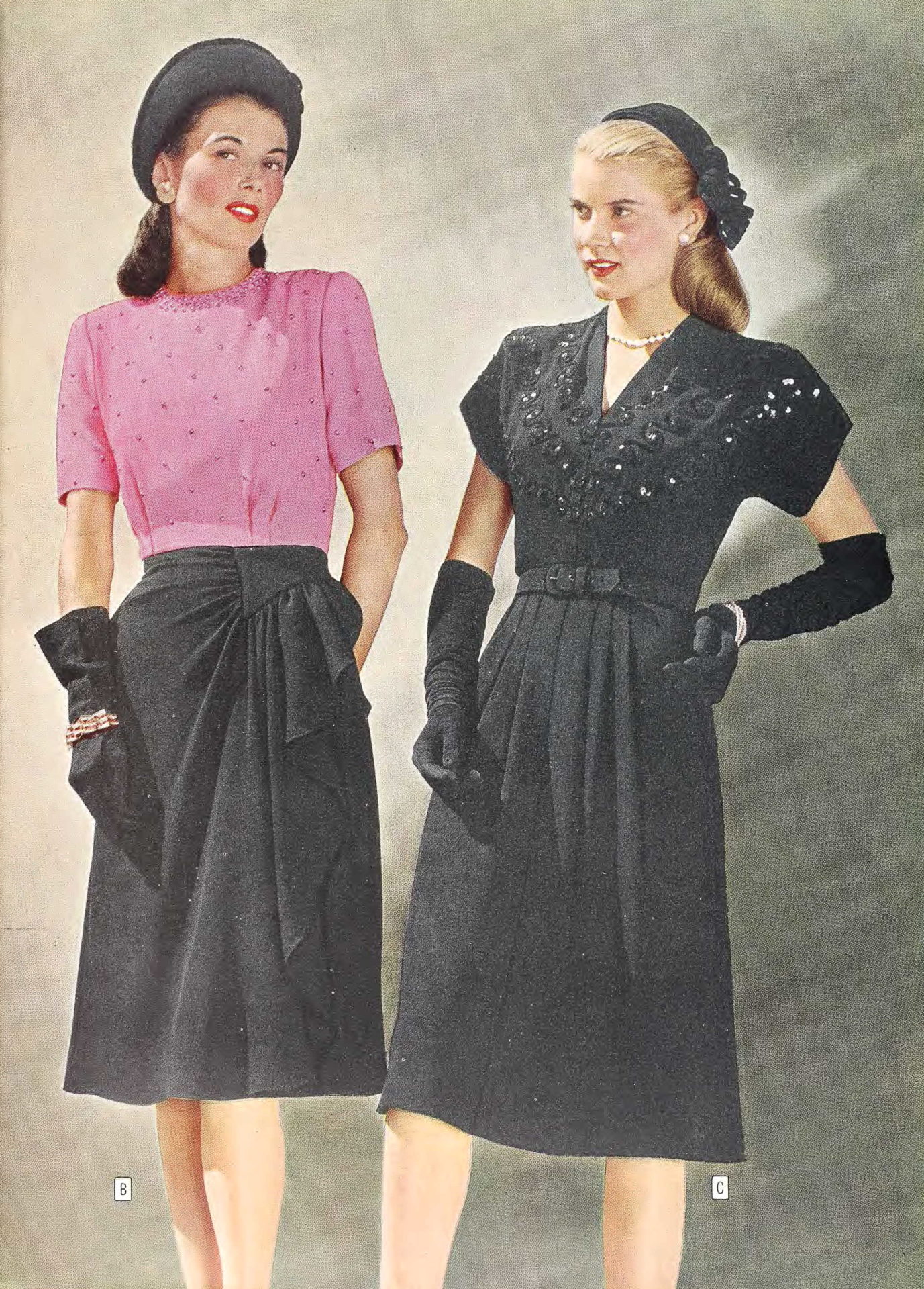 1940s Cocktail Dress, Party Dress History and Guide
