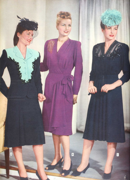 1940s Cocktail Dress, Party Dress History and Guide