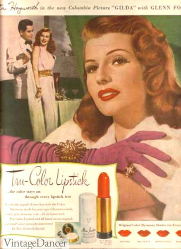 Authentic 1940s Makeup History and Tutorial