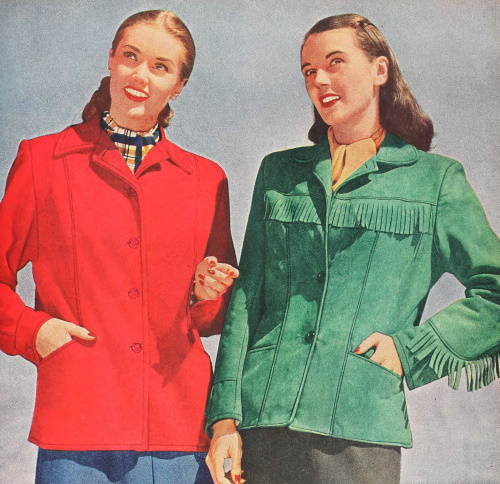 1940s Coats & Jackets Fashion History