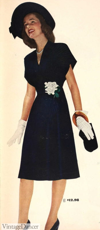 1940s Cocktail Dress, Party Dress History and Guide